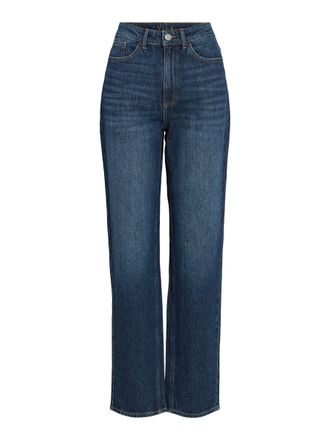Vila Female Straight Fit Jeans VIKELLY High Waist