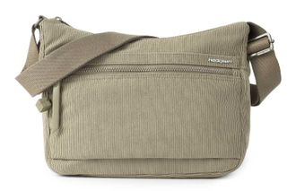 Hedgren Umh&auml;ngetasche Schultertasche Inner City Harpers S Shoulder Bag RFID S Corduroy String Beige taupe