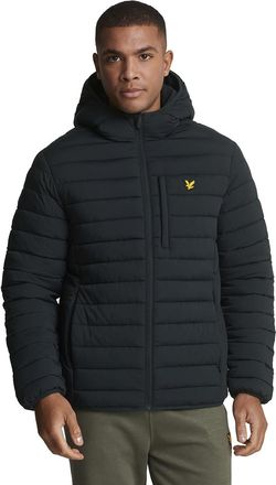 Lyle & Scott Herren Leichte Steppjacke Aus Stretch, Dark Navy, XXL