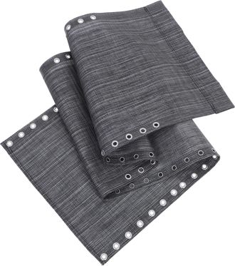 Angoily Ersatzbezug f&uuml;r verbreiterte Klappliegen aus strapazierf&auml;higem Gewebe 43cm pflegeleicht grau Ersatzstoff f&uuml;r Garten und Strandst&uuml;hle Outdoor Liegebezu