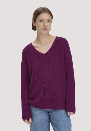Hessnatur Strickpullover aus reinem Alpaka (1-tlg)