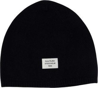 Acne Studios Kassias Beanie - - Accessories - unisex - Schwarzk - ONE SIZE