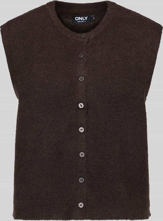 Only Regular Fit Pullunder mit einreihiger Knopfleiste Modell SIMONI