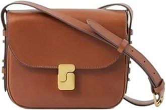 Generic Compatible avec la femme qui porte un petit sac carr&eacute; sur son &eacute;paule, est de taille moyenne(Yellow brown)