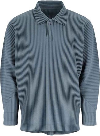 Homme Plissé Issey Miyake Polo - Bleu