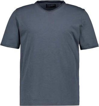 Marc O'Polo Herren T-Shirt gr&uuml;n Baumwolle