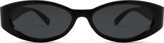 Sojos Retro Oval Polarisierte Sonnenbrille f&uuml;r Damen Herren Trendy Katzenauge Vintage Y2k SJ2364, Gro&szlig;
