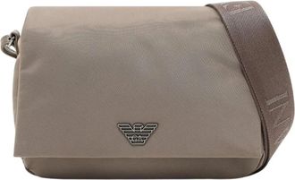 Emporio Armani Homme, Sacs, Brun, Taille: ONE Size ASV Shoulder Bag