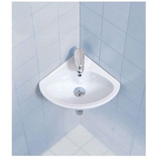 Duravit Duravit - Eck Handwaschbecken Starck 3 44cm, mit &Uuml;berlauf, 1