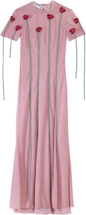 Moschino Femme, Robes, Rose, Taille: 38 FR Abito Papaveri