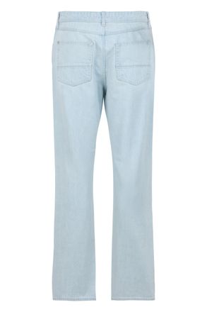 Stone Island Mens Jeans Straight Leg Light Blue Cotton Regular & Straight-Leg