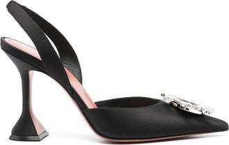 Amina Muaddi Begum Sling - - Shoes - Damen - Schwarzk - 37 EU