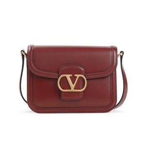 Valentino Garavani Rote Schultertasche 9to5 Ziegel Rubin - - Bags - Damen - Rot - ONE SIZE