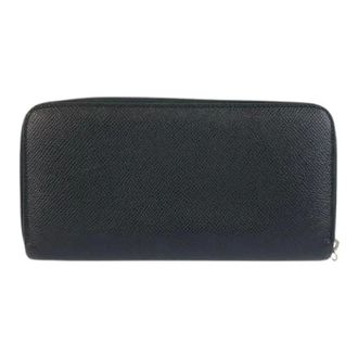 Bulgari Portefeuille long en cuir doccasion - Homme - Pre-owned - Noir - Taille: ONE Size