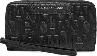 A|X Armani Exchange Geldbörse XW001606 AF15774 UC001 Schwarz