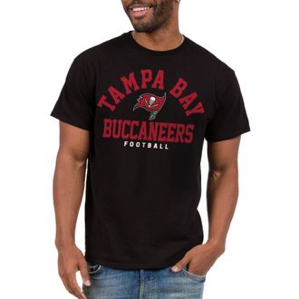 Junk Food NFL - Tampa Bay Buccaneers - Classic Team Logo - Unisex Adult Short Sleeve Fan T-Shirt for Men and Women - Size Large