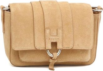 Hogan Femme, Sacs, Beige, Taille: ONE Size Petit sac &agrave; rabat