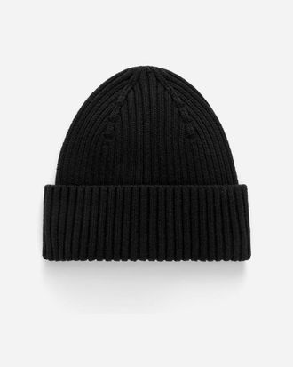 Arket Rippstrickm&uuml;tze -Schwarz