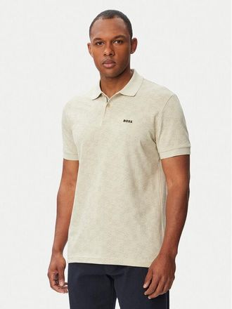 HUGO BOSS Poloshirt Swing 50564801 Hellbeige Regular Fit