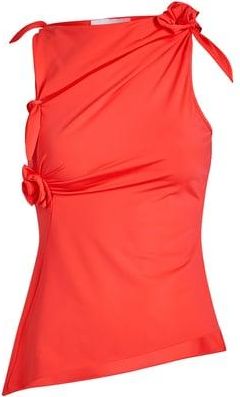 Coperni Top d&eacute;tails fleurs sans manches