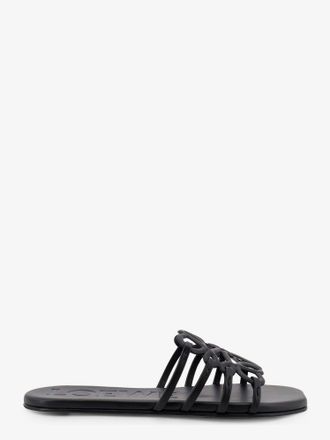 Loewe Paulas Ibiza-Aangram Petal leather sandals - LOEWE - gender_Woman