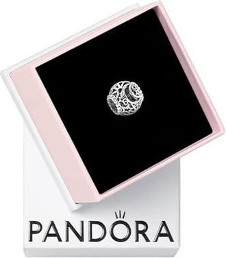 Pandora Pandora Passions Charm Lune et Étoiles en argent sterling
