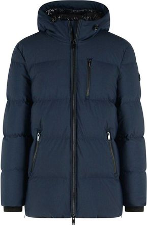 Moose Knuckles Blouson Rembourr&eacute; - Bleu Fonc&eacute;