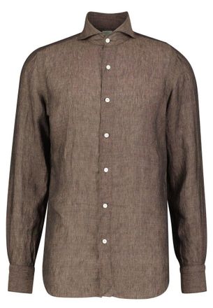 Finamore Herren Hemd aus Leinen