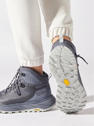 Jack Wolfskin Trekkingschuhe Terraventure Texapore Mid W 4049991 Grau