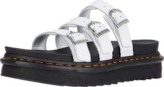 Dr. Martens Slide Sandal, Sandales Plateforme, White Hydro