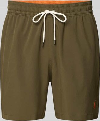 Ralph Lauren Badeshorts mit Logo-Stitching Modell TRAVELER