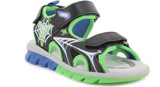 Primigi Primigi Boy Sand Light Herren Sportsandale, schwarz-neongr&uuml;n, 34 EU, Schwarz Neongr&uuml;n, 34 EU