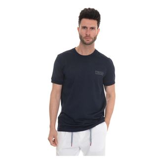 Kiton T-Shirt - - Tops - Herren - Blau - L