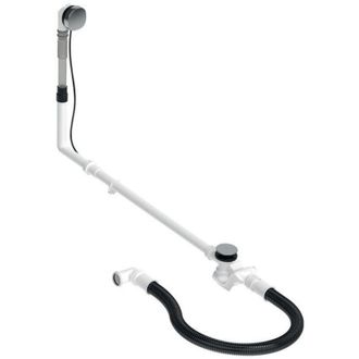 Duravit Duravit - Ab- und &Uuml;berlaufgarnitur Quadroval 792210, chrom