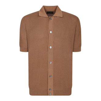 Dell'Oglio Herren, Shirts, Braun, XLGr&ouml;&szlig;e