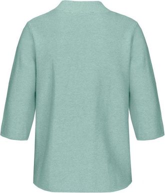 bianca Strickjacke SAMIRIS in angesagter Feinstrick-Optik in Trendfarbe