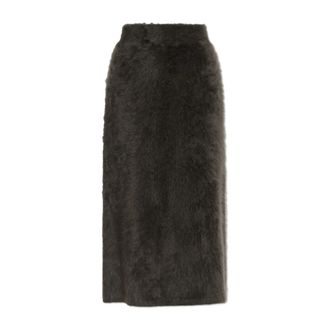 Lisa Yang Asta Kaschmirrock - - Skirts - Damen - Gr&uuml;n - S