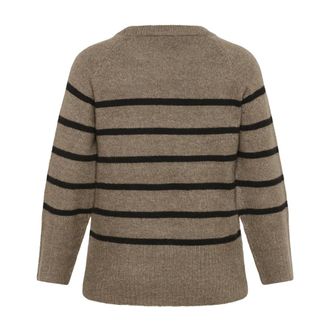 Kaffe Curve Damen, Strickwaren, Braun, MGr&ouml;&szlig;e