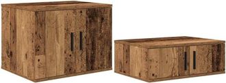 vidaXL Badschrank Altholz 103 x 41 x 40 cm Holzwerkstoff Vidaxl