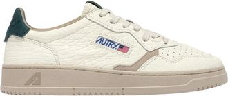 Autry Homme, Chaussures, Blanc, Taille: 47 EU Medalist Low Nabuk