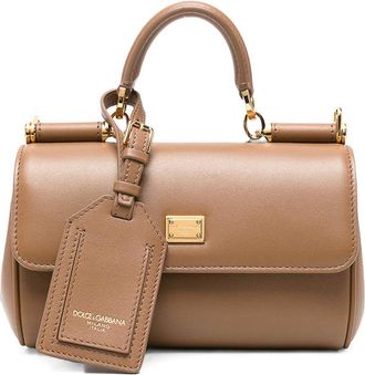 Dolce & Gabbana Schultertasche - Hellrosa