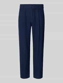 Mc Neal Tapered Fit Leinenhose mit Eingrifftaschen