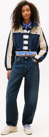 Tommy Jeans Jean bouffant à taille haute - Bleu marine