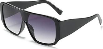 Generic Lunettes de soleil dextérieur à monture large pour hommes et femmes, lunettes de soleil pour vacances, conduite, plage (couleur : B, taille : moyen) 2