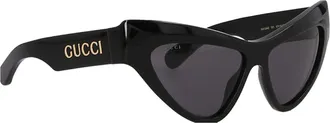 Gucci Cat-Eye Sunglasses - Black
