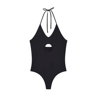 Coperni Femme, Maillots de bain, Noir, Taille: 36 FR Window Swimsuit