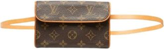 Louis Vuitton Pochette Florentine Pre-owned - Femme - Pre-owned - Brun - Taille: ONE Size