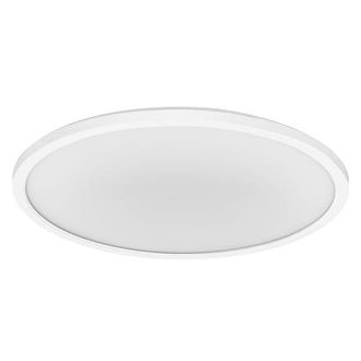 Osram ORBIS Ultra Slim Deckenleuchte 400mm, wei&szlig;, 22W, 2720lm, homogenes, warmwei&szlig;es Licht (3000K) + Hintergrundlicht, dreistufige Dimmbarkeit &uuml;ber Wandscha