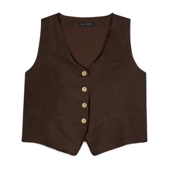 Fiorella Rubino Damen, Jacken, Braun, 5XLGr&ouml;&szlig;e