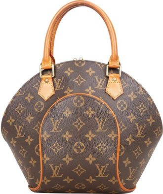 Louis Vuitton Crossbody Bags - Louis Vuitton Canvas Monogram Ellipse PM Handbag - Gr. unisize - in Braun - f&uuml;r Damen